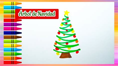 COMO DIBUJAR UN ARBOL DE NAVIDAD MUY FACIL PASO A PASO CHRISTMAS TREE