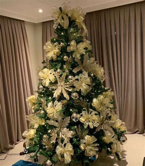 Laços para Árvore de Natal Como Fazer 68 Modelos Lindos