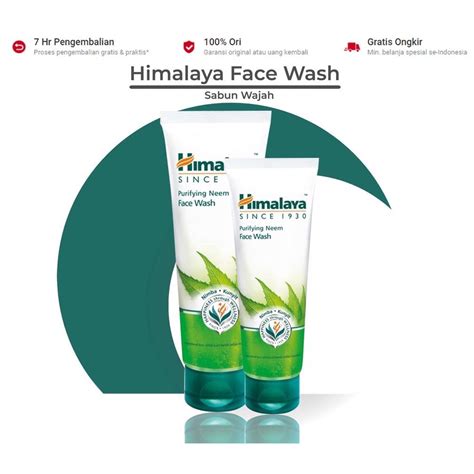 Jual Himalaya Purifying Neem Face Wash Shopee Indonesia