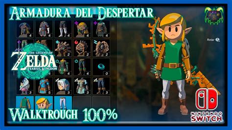 The Legend Of Zelda Tears Of The Kingdom Localización ARMADURA DEL