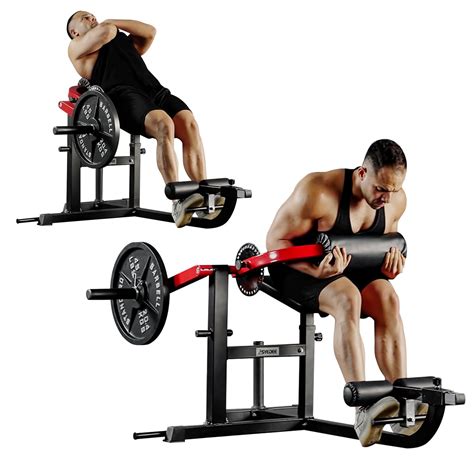 Syedee Seated AB Curl Back Extension Machine Plate Loaded Machine