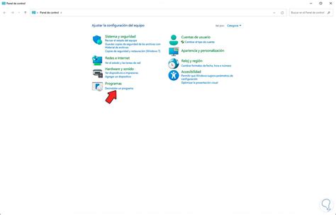 C Mo Abrir Programas Y Caracter Sticas En Windows Solvetic