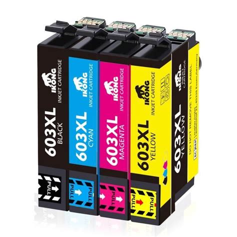 IKONG 603XL Cartouches Remplacer Pour Epson 603 XL Cartouches D Encre