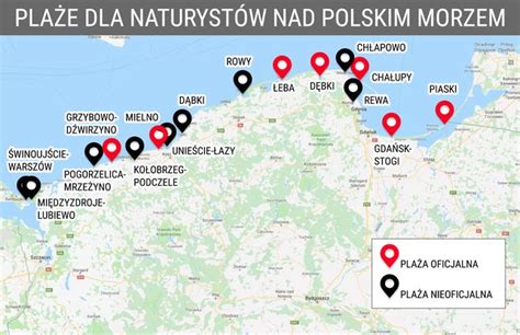 Wakacje dla naturystów Miejsca nad morzem w których wypoczniemy bez