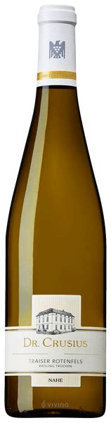Dr Crusius Traiser Rotenfels Riesling Trocken Vivino France