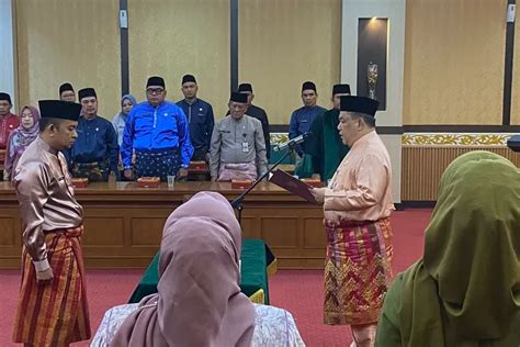 Lantik 40 Eselon III Dan IV Sekdaprov Insha Allah Pertengahan Bulan