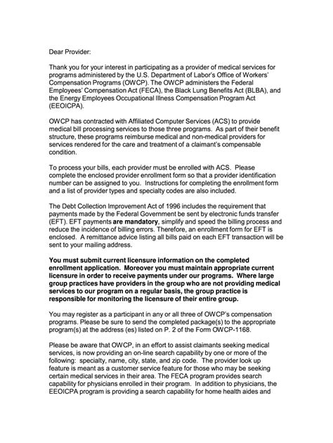 Owcp Fill Out Sign Online Dochub