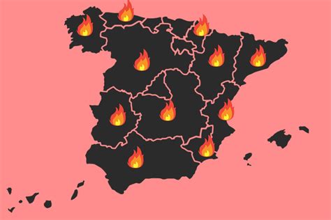 Incendios en España 11 comunidades en llamas