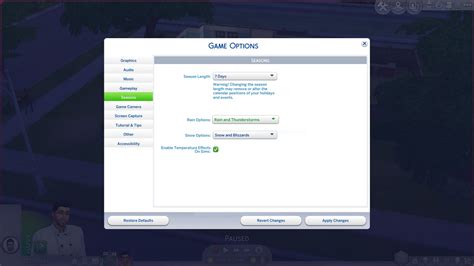 Sims 4 Seasons Guide Titoedge