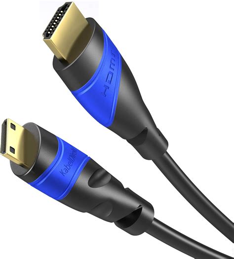 KabelDirekt Cable Mini HDMI con diseño a Prueba de roturas 2m HDMI