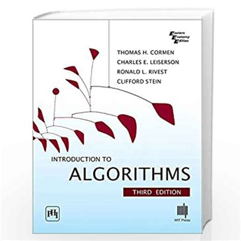 introduction to algorithms eastern economy edition by cormen thomas h buy online introduction