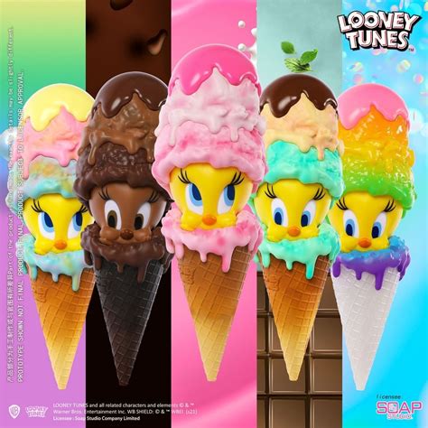 Looney Tunes GELATO Tweety Bird Ice Cream Hobbies Toys Toys Games