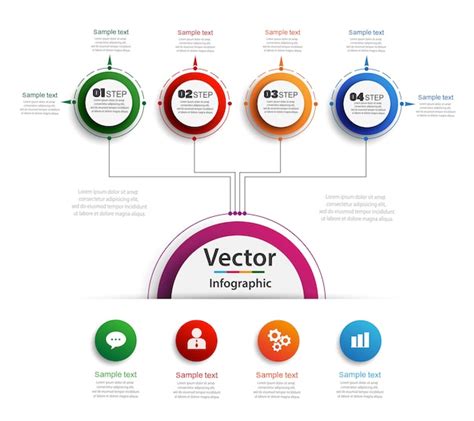 Premium Vector Infographic Design Template With Options And Steps