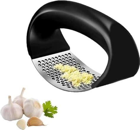 Garlic Press Stainless Steel Garlic Press Rocker Metal Garlic Mincer