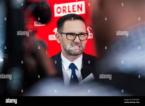 Varsovie Pologne 19th décembre 2022 Daniel Obajtek le PDG du groupe