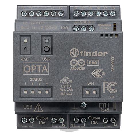 Arduino Opta Industrial Micro PLC RS485 Micro Robotics
