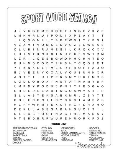 Printable Word Search World Of Printables 46 OFF