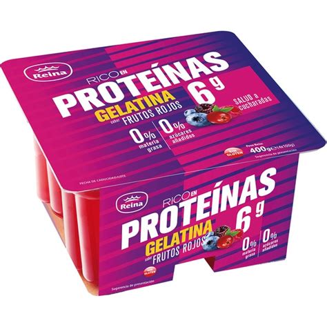 Comprar gelatina desnatada 0 m g 0 azúcares añadidos sabor frutos
