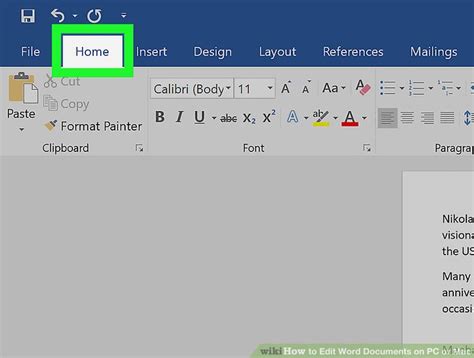 How To Edit Word Documents On PC Or Mac With Pictures WikiHow