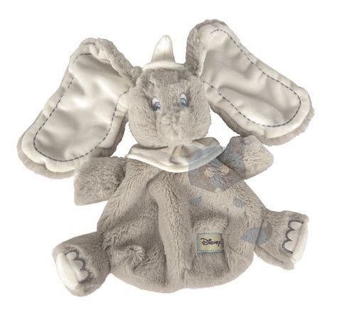 Disney Dumbo l éléphant doudou plat dream big gris bleu blanc nuage étoile