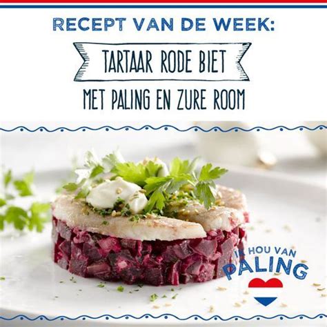 Tartaar Van Rode Biet Met Gerookte Paling En Zure Room Recept