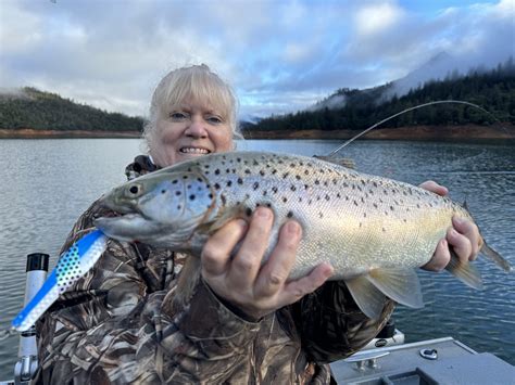 Shasta Lake Brown Trout Report Jeff Goodwin Fishing