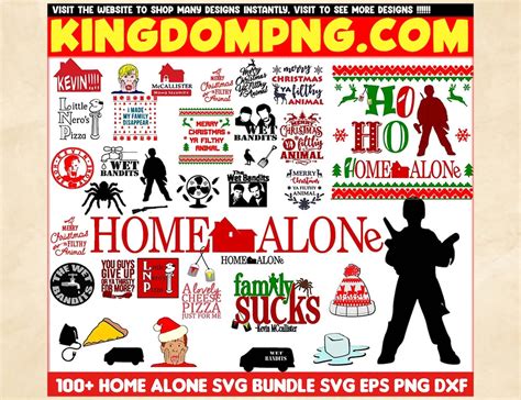 Home Alone Svg Bundle Kevin Svg Bundle Wet Bandits Svg Etsy