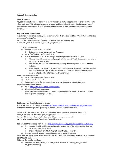 Keycloak Documentation Keycloak Documentation What Is Keycloak
