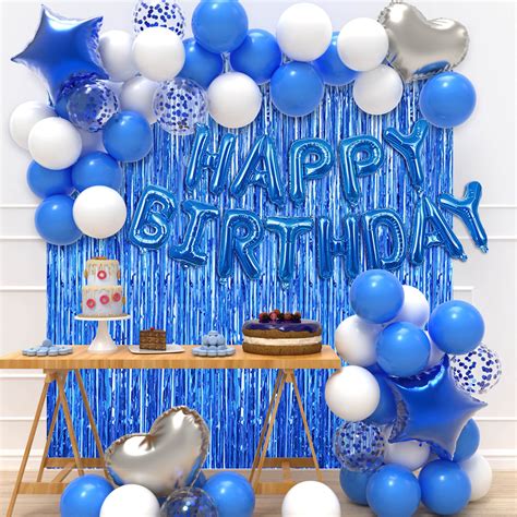 Aggregate 155 Blue Birthday Decorations Best Noithatsi Vn