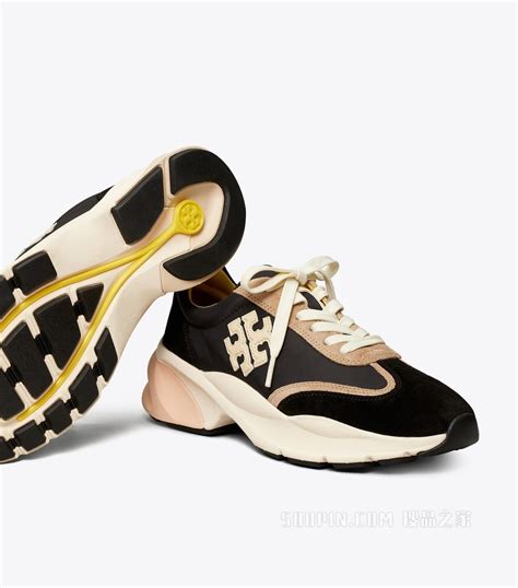 Tory Burch 汤丽柏琦Good Luck 运动鞋 黑色 83833 001 搜品之家