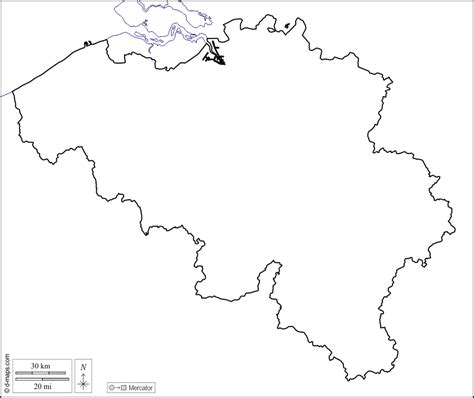 Belgium Free Map Free Blank Map Free Outline Map Free Base Map