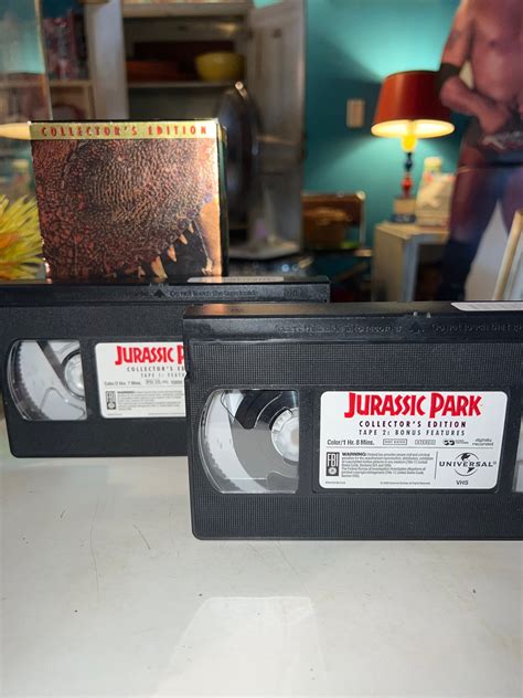 Cintas Vhs Vintage Jurassic Park Y The Lost World Cinta De Etsy M Xico