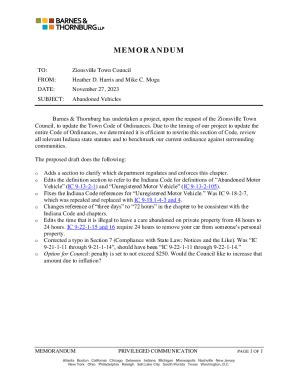 Fillable Online Zionsville Town Council Discusses Roundabout Project