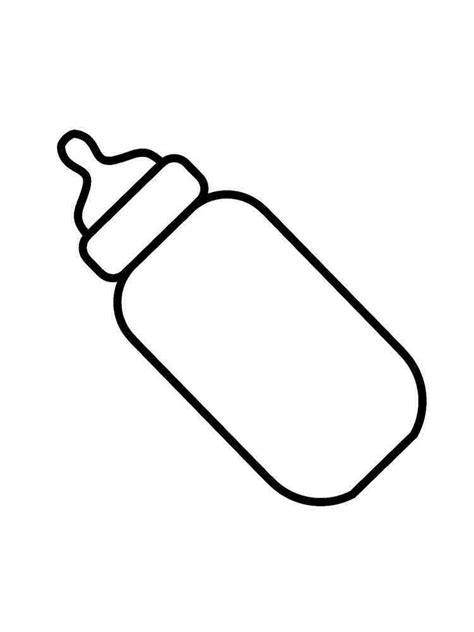 Bottle Coloring Page