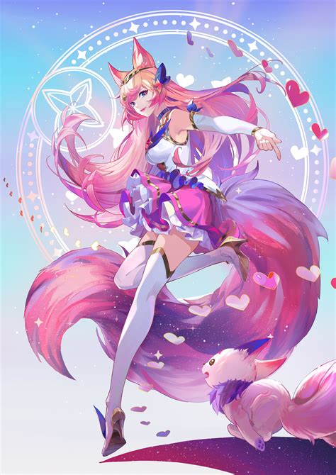 Star Guardian Ahri Image By Riot Games 4219741 Zerochan Anime Image