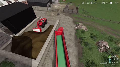 Farming Simulator Sandy Bay Fertilizing And Emptying The Silage Pit