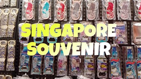 SINGAPORE SOUVENIR WHERE TO BUY YouTube