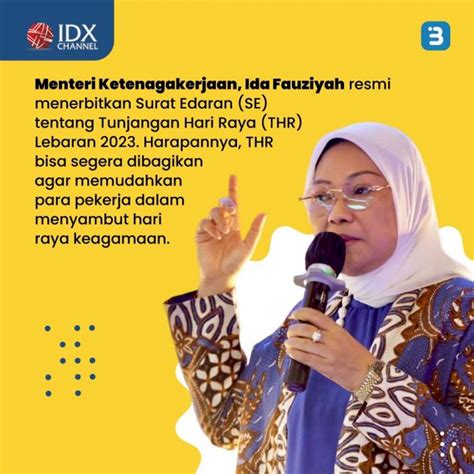 Aturan THR Resmi Terbit Menaker Tegaskan Tak Boleh Dicicil