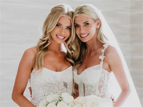 Haley Ferguson Marries Oula Palve With Twin Sister Emily Ferguson By Her Side