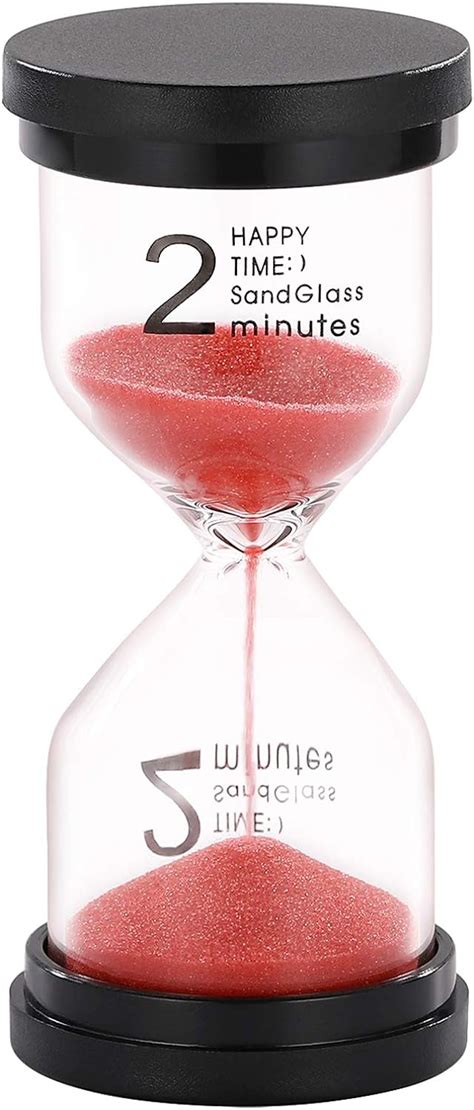 Amazon SuLiao Hourglass 2 Minute Sand Timer Red Sand Clock
