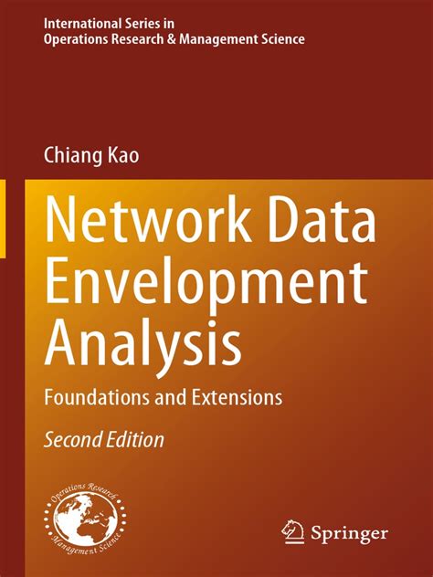 network data envelopment analysis pdf