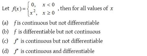 Differentiable Function A Plus Topper