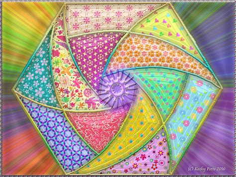 Solve Mosaic Puzzle By Kathy Potts Jigsaw Puzzle Online With Pieces