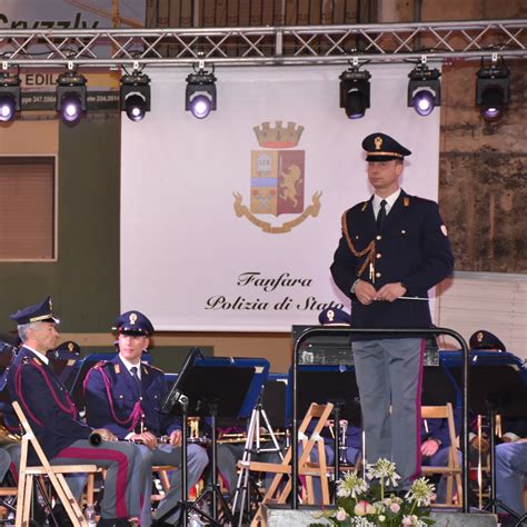La Fanfara Della Polizia Di Stato In Concerto Ad Anversa Degli Abruzzi