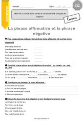 Exercice Formes De Phrases Ce