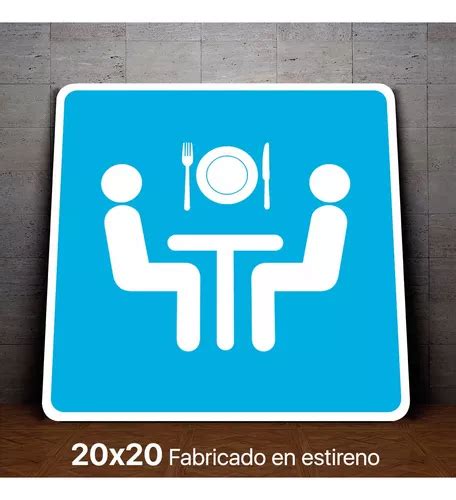 Se Alamiento Letrero Icono Comedor Nom X Mercadolibre