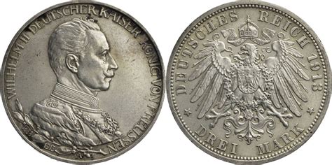 Kaiserreich Preussen Mark A Wilhelm Ii