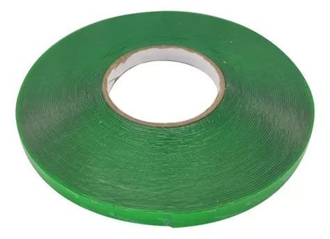 Cinta Adhesiva Profesional Extra Fuerte De Doble Cara Incolor Mm X