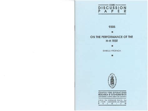 pdf testing the link specification in binary choice models a semiparametric approach isabel