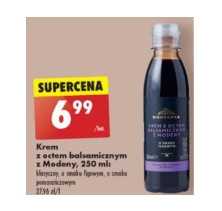 Sos balsamiczny Biedronka opinie cena skład